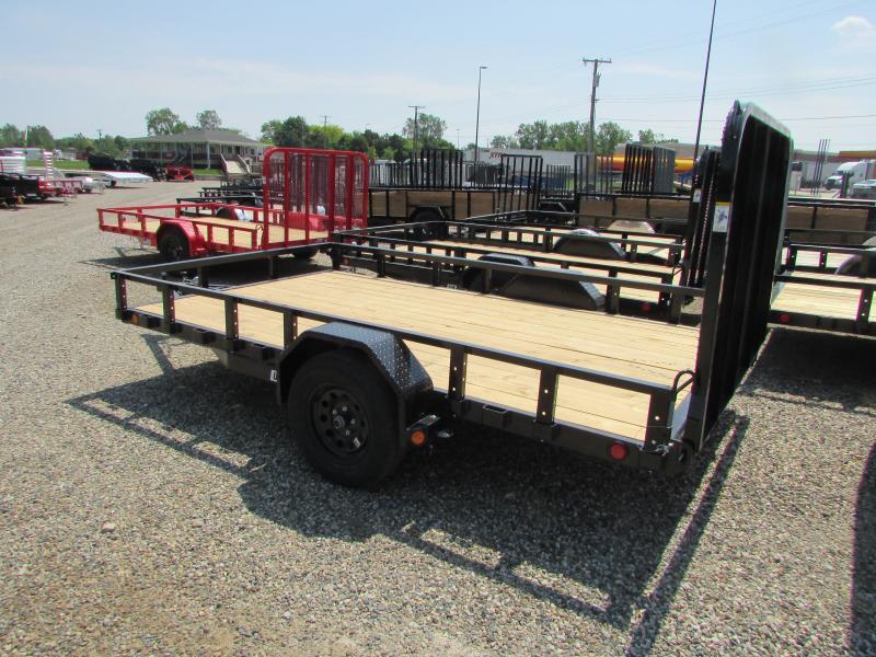 2025 PJ Trailers 12' RG SA LANDSCAPE UTILITY TRAILER WITH REAR GATE for ...