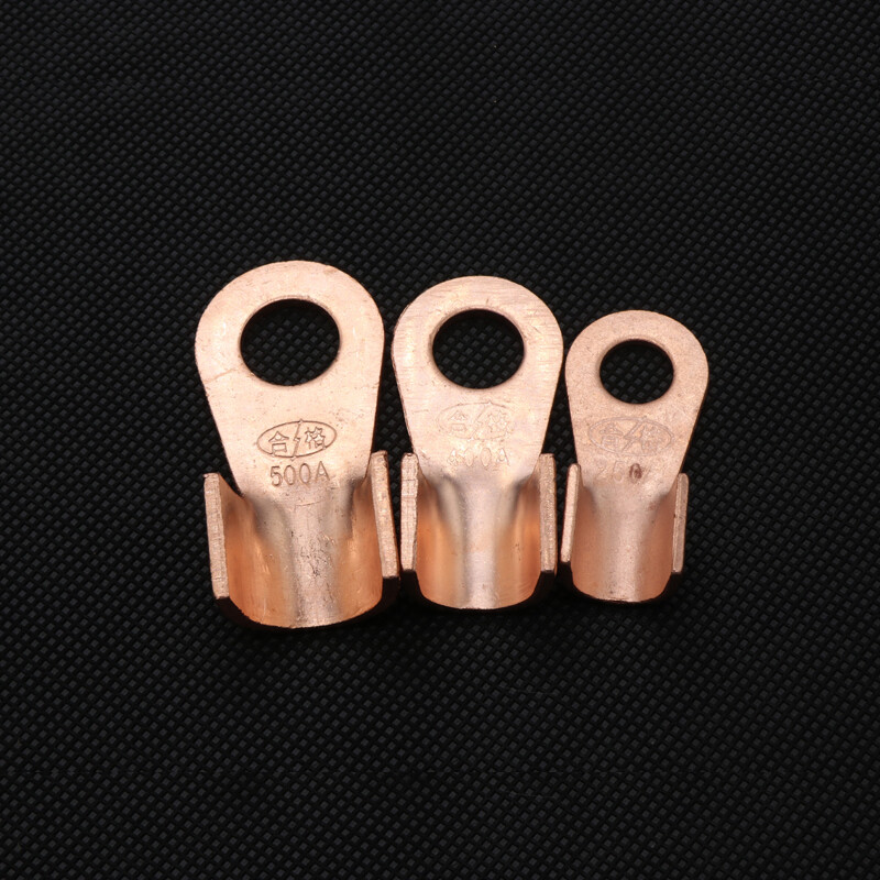 Copper Crimp Ring Terminal for 1~200mm² Wire Open End Electrical Cable ...