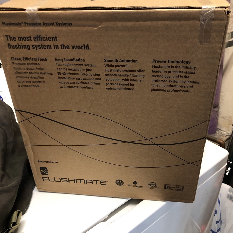 Sloan Flushmate Pressure Assist Flushing System For 504 Series M-101526-F42 | eBay