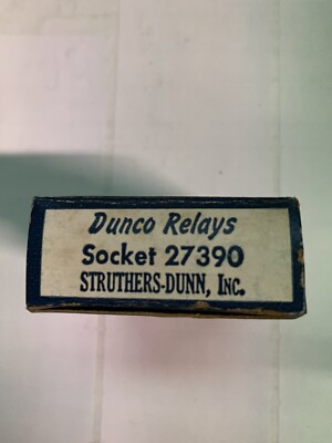 Struthers-Dunn Inc. Dunco relay socket 27390. | eBay