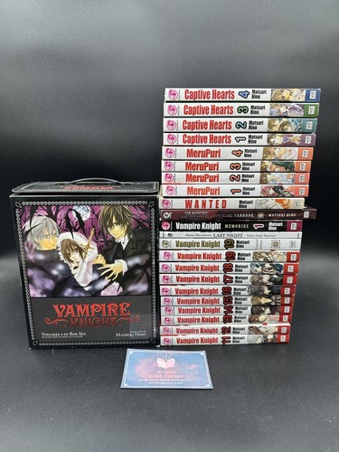 Vampire Knight Box Set + Limited + Meru Puri Manga Bundle Matsuri Hino ...