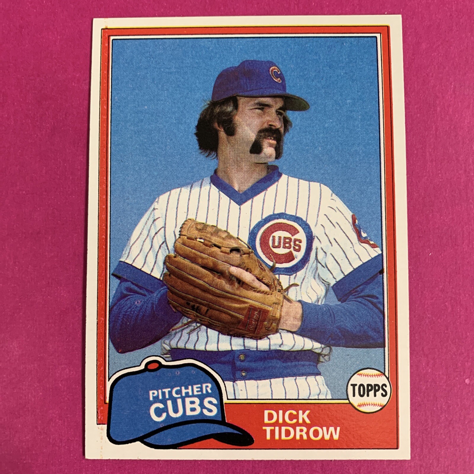 🐶 1981 Topps #352 Dick Tidrow Chicago Cubs | eBay
