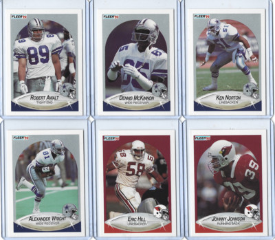 1990 Fleer Update Johnny Johnson Rookie Card #U-43 🏈Phoenix Cardinals🏈 ...