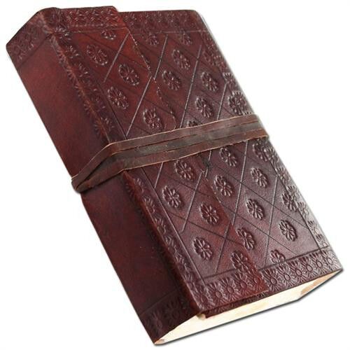 Medieval Renaissance Leather Bound Diary - Handmade Journal Notebook -6 ...
