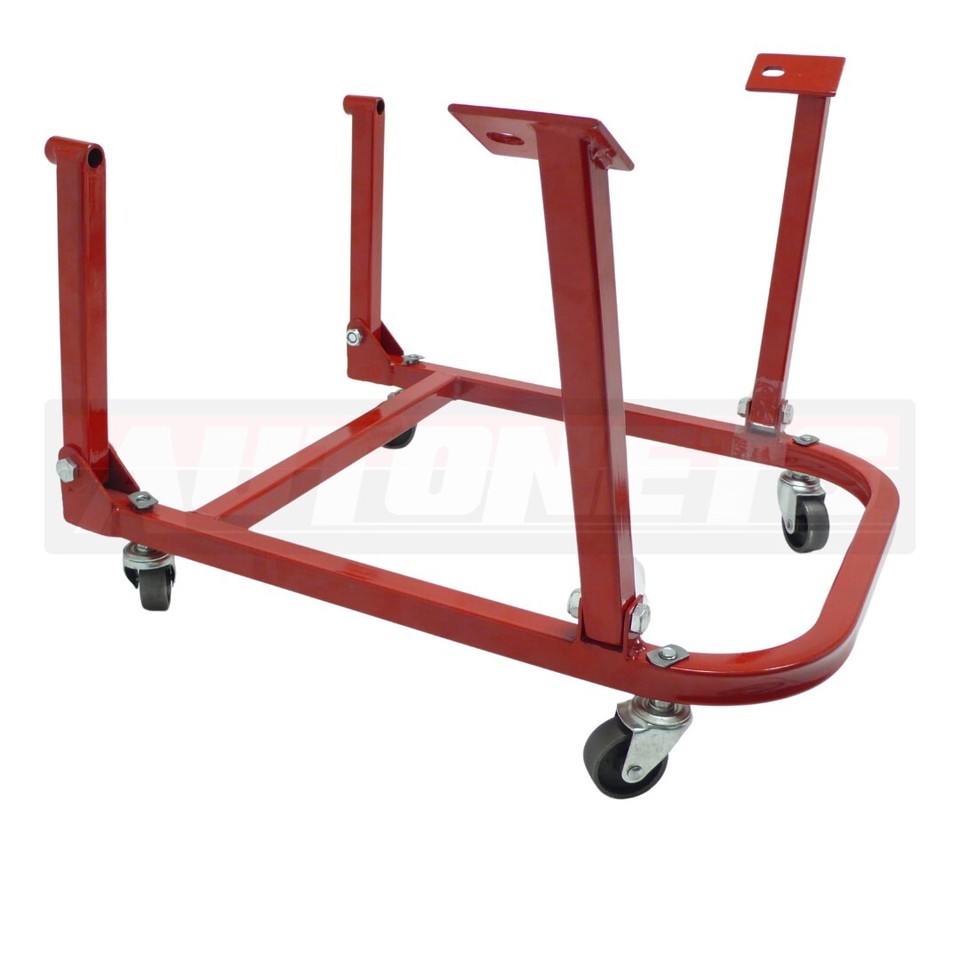 SB BB Chevy Heavy Duty Engine Cradle Storage Stand w/ Wheels SBC BBC ...