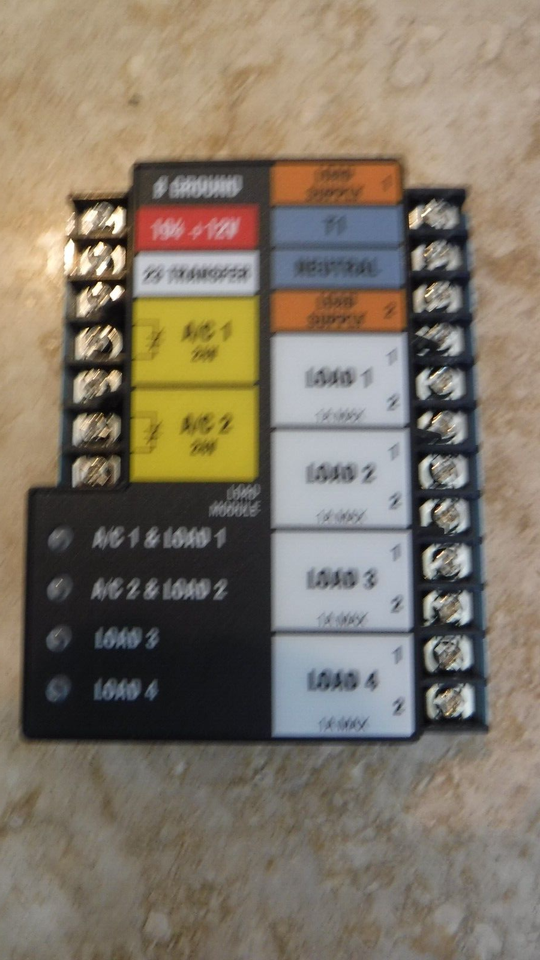 Generac Older Model 100/200Amp Automatic Transfer Switch Wired Load ...