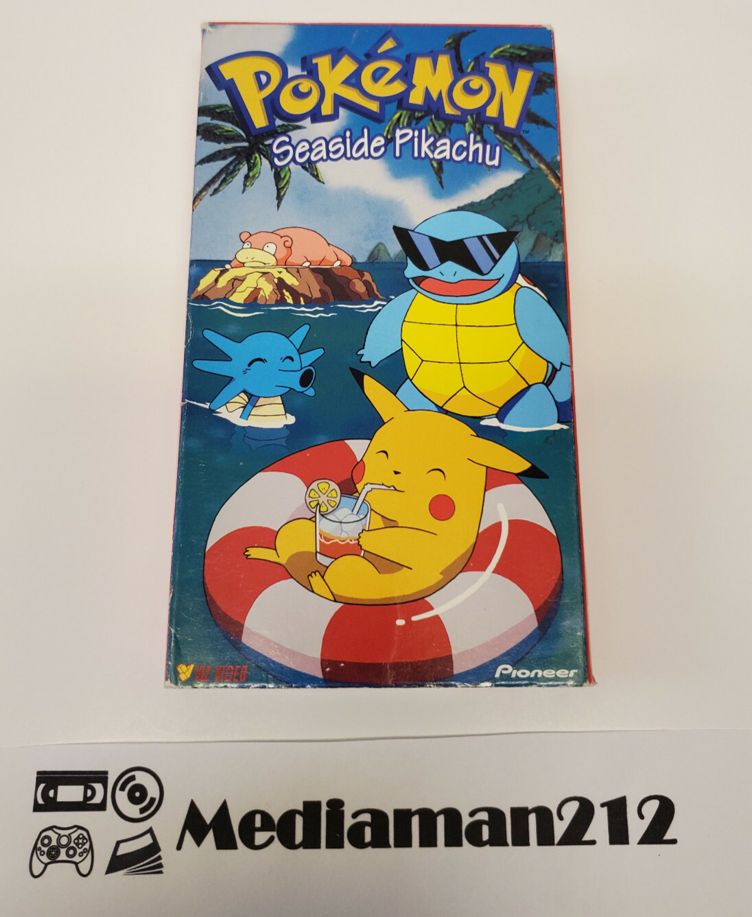 Pokemon Seaside Pikachu VHS Anime Animated Series | eBay