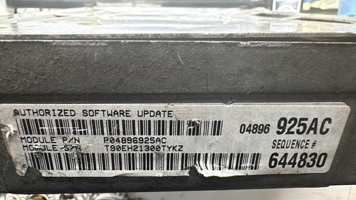 P04896925AC Dodge Intrepid or Concorde 2000-2001 ECM ecu computer | eBay