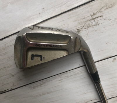 NICKLAUS N1 LINEAR DYNAMICS 7 SAND WEDGE R/H NICKLAUS CRANK STEEL SHAFT ...