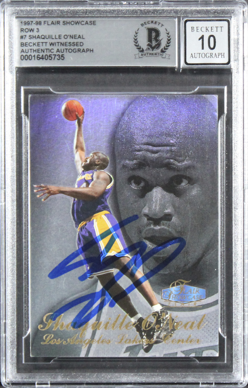 Shaquille O'neal | Autographed Baketball Memorabilia & NBA Merchandise