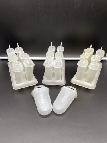 Vintage Tupperware Ice Tups Popsicle Molds Set - 3 Complete Sets w ...