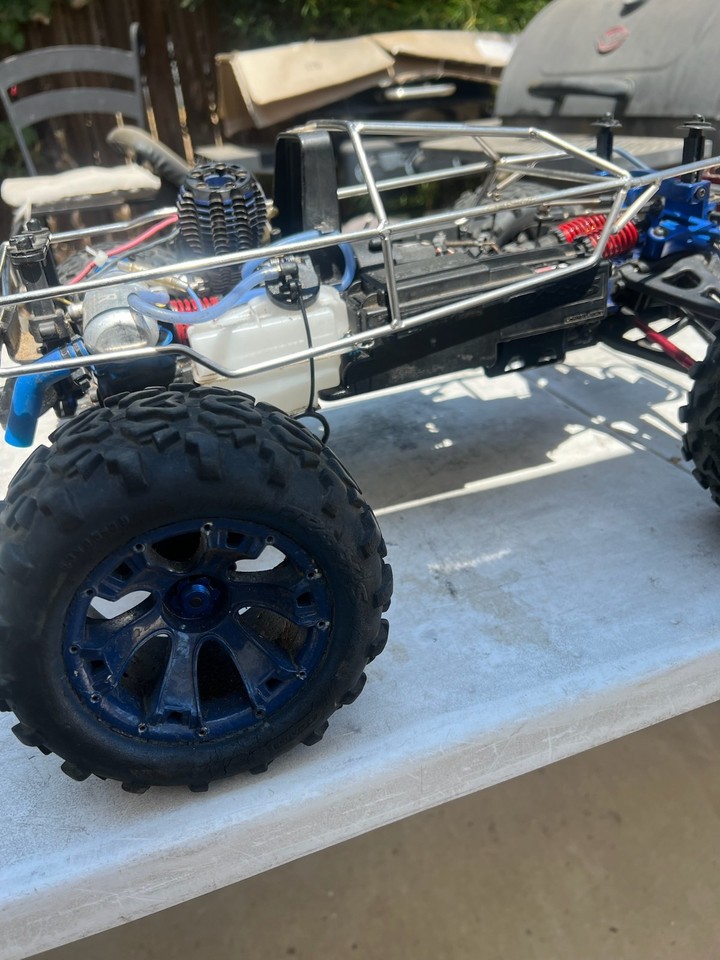 traxxas revo 3.3 nitro rc truck | eBay