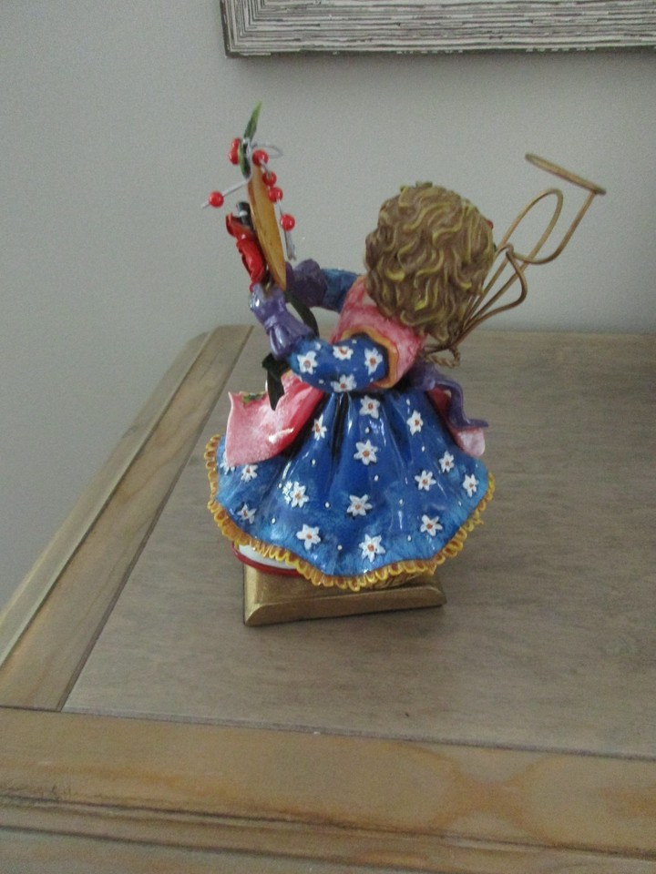 Grandeur Noel Angel Stocking Hanger Vintage Cast Iron 1990's | eBay