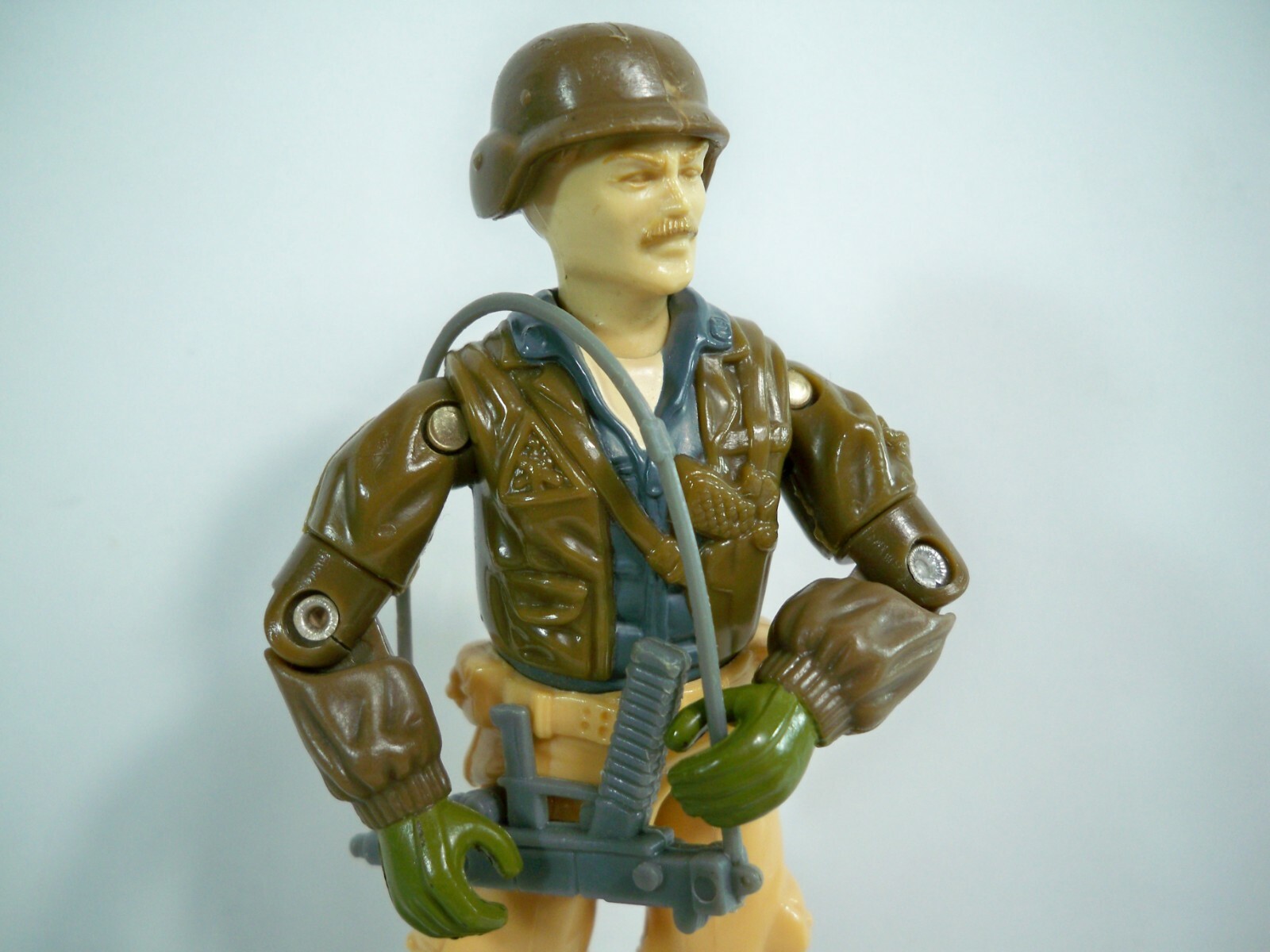 K21i94413 RUMBLER W FILE CARD 1987 GI JOE 100% COMPLETE CROSSFIRE ...