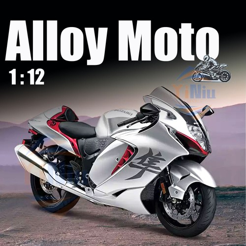 1:12 Scale Suzuki Hayabusa Alloy Motorcycle Model Diecast Metal ...