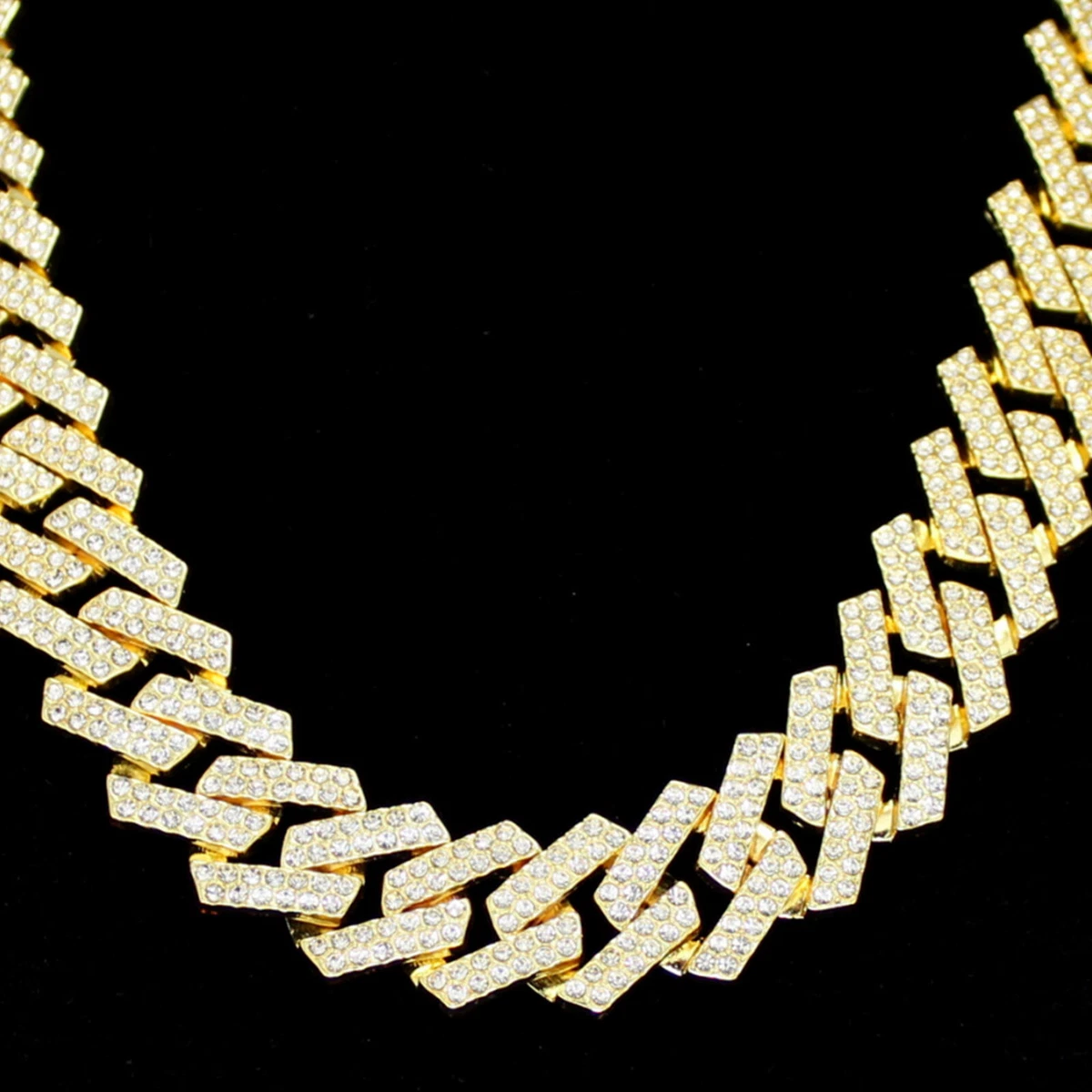 Icebox 22MM Miami Cuban Link Diamond Necklace 14k Solid, 55% OFF