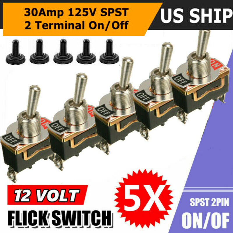 12 Volt Waterproof Toggle Switch