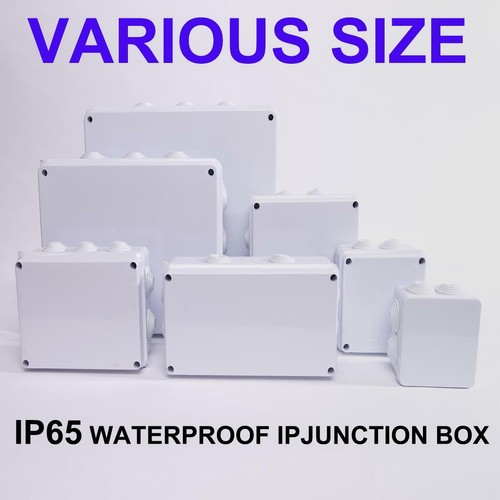 IP55 / IP65 WATERPROOF INDUSTRIAL ADAPTABLE CCTV PVC JUNCTION BOX ...
