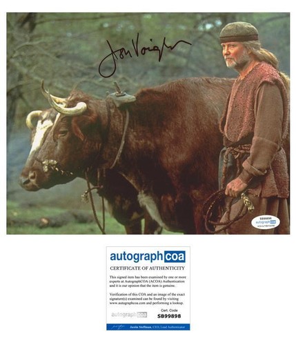 Jon Voight "Noah's Ark" AUTOGRAPH Signed 'Noah' 8x10 Photo ACOA | eBay