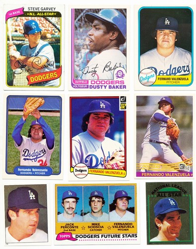 Los Angeles Dodgers Stars and Rookies from 1980-1984 | eBay