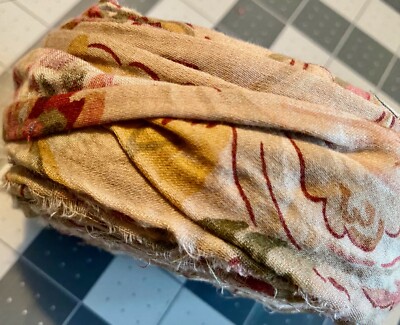 Rag Rug Hand Torn 2" Fabric Strips Toothbrush Amish Knot Braided ...