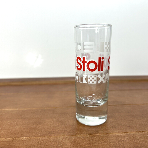 Stoli Stolichnaya Russian Vodka Tall Shot Glass Shooter, Nautical ...