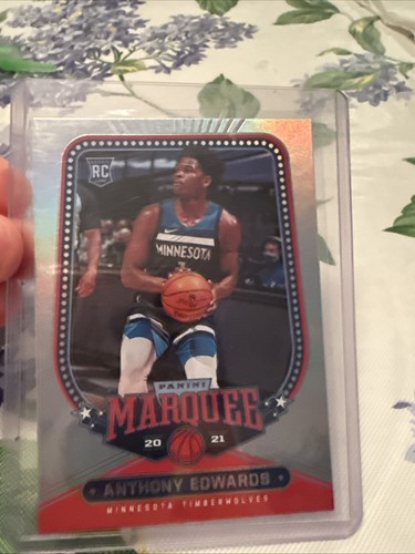 2020-21 Panini Chronicles - Marquee Anthony Edwards #254 (RC) | eBay