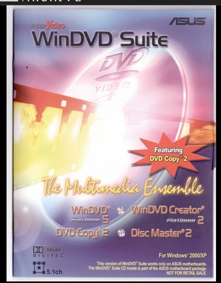 ASUS WinDVD Suite interVideo PhotoAlbum Creator DVD Copy | eBay