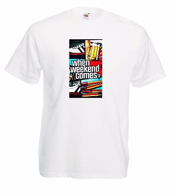 T-Shirt J1587 When Weekend Comes Ultras Style | eBay