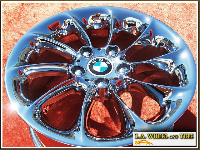 SET OF 4 CHROME 17" BMW Z4 "STYLE 106" E85 OEM WHEELS RIMS Z3 325I 330I ...