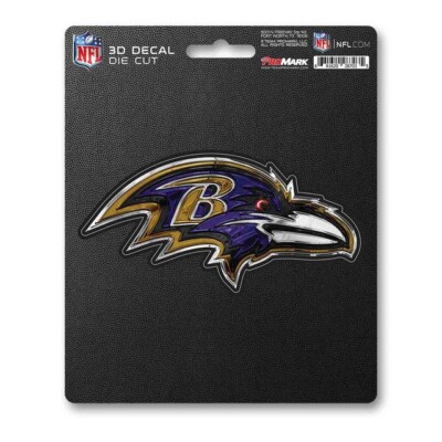 Baltimore Ravens 3D Decal Die Cut | eBay