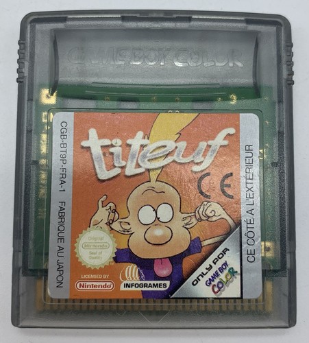 Titeuf Game Boy Nintendo Gameboy Spiel Infogrames CGB-BT9P-FRA-1 Nur ...