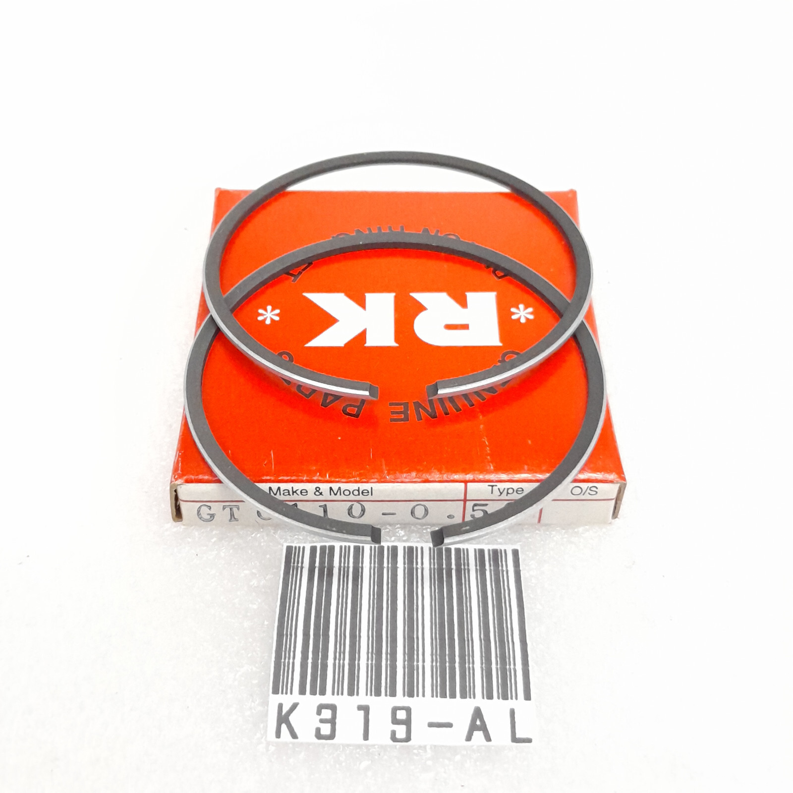 Kawasaki 110 GTO-110 KH-110 Piston Ring OS 0.50 NOS #2 | eBay