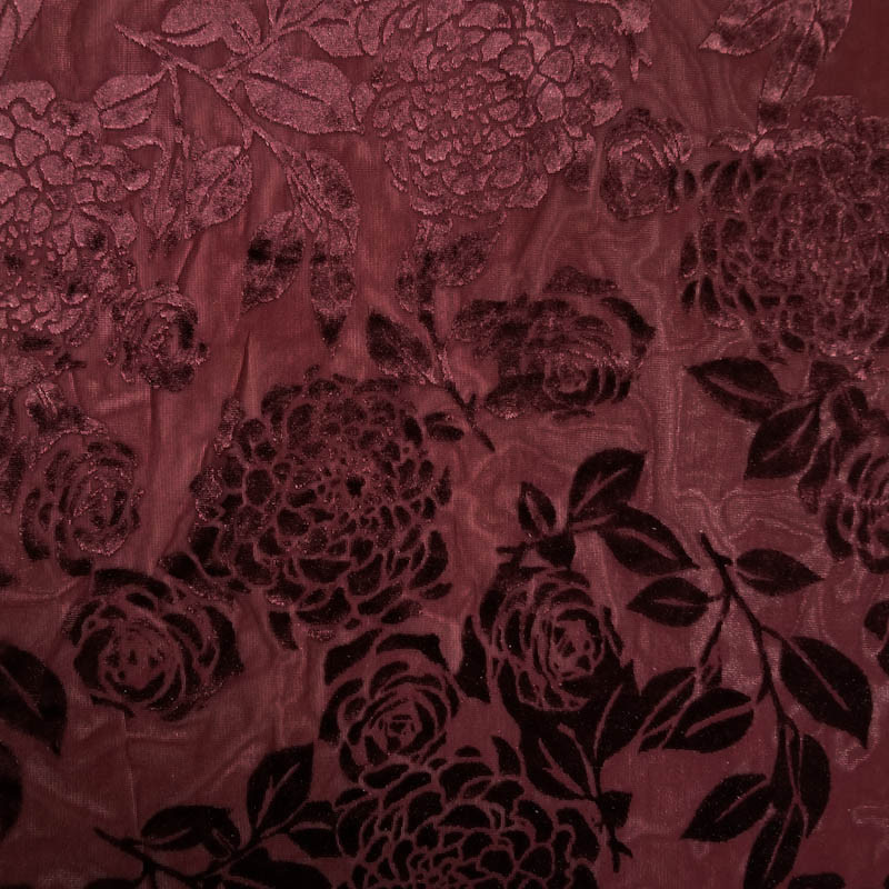 Seamless Red Velvet Fabric