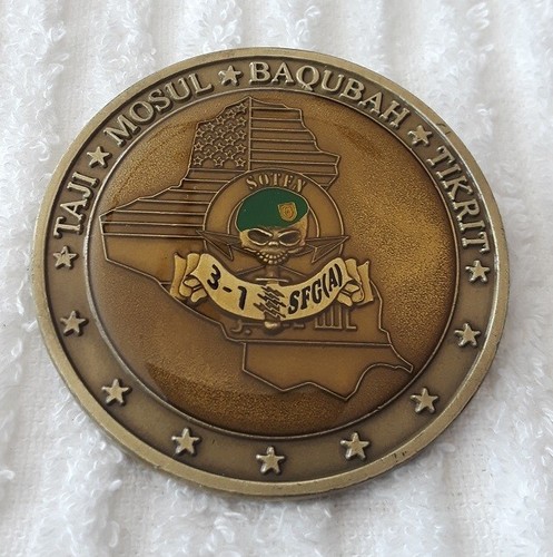 AUTHENTIC SPECIAL FORCES 3-1 SFG(A) SOTF-N TAJI TIKRIT IRAQ RARE ...