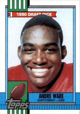 Andre Ware 1990 Topps Draft Pick Card #349 | eBay