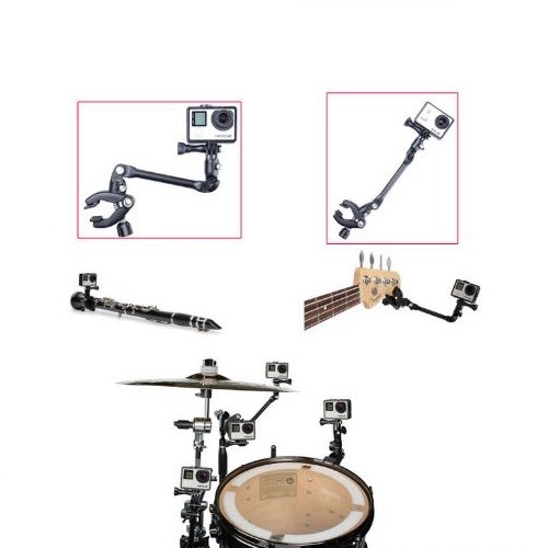 Music Mount Clip for GoPro HERO 13/12/11/10/9/8/7/6/5/4/3/MAX/LIT | eBay