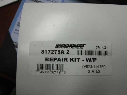 Mercury / Quicksilver Water Pump Repair Kit # 817275A2 | eBay