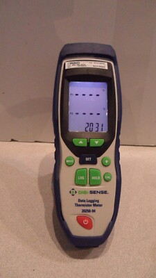 Digi-Sense Thermistor Thermometer, 2-Input 20250-94-New battery | eBay