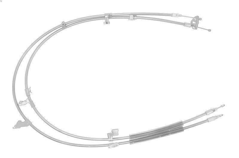 Cable Pull, parking brake OE FORD 2074151 for FORD FOCUS III 1.0 2017 ...