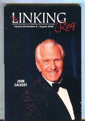 The Linking Ring Magic Magazine August 2008 John Calvert 063017nonjhe3 ...