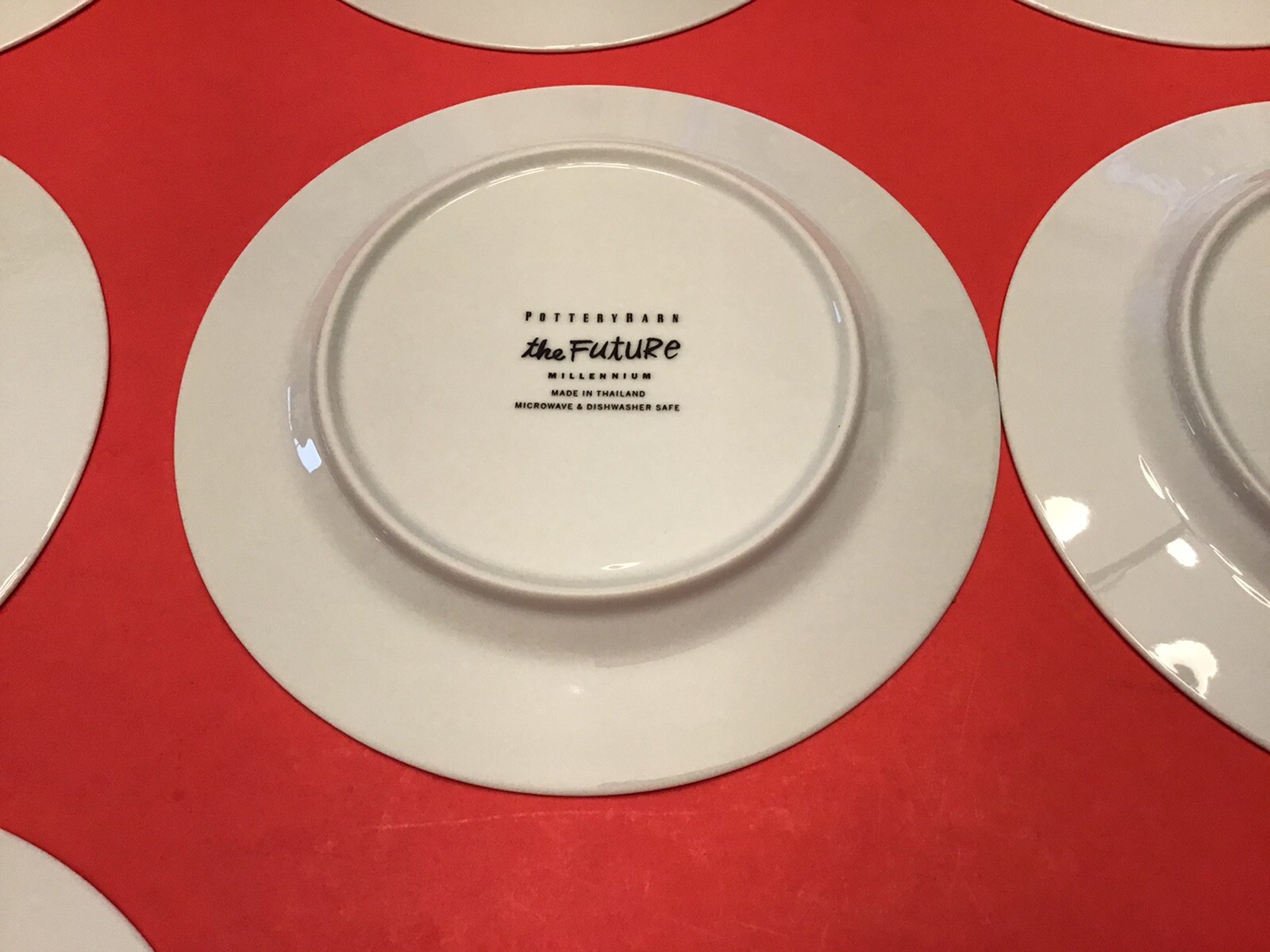 Pottery Barn MILLENIUM DECADE Salad Dessert Luncheon Plates Set of 10 ...