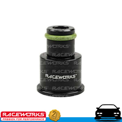 RACEWORKS 4 x Injector Extension 3/4" to Full Length 14mm to 11mm Fuel ...