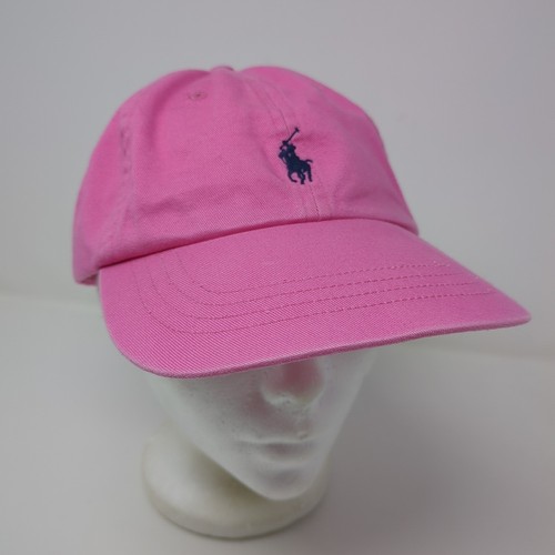 Polo Ralph Lauren Womens Pink Pony Logo Adjustable Strap Baseball Cap ...