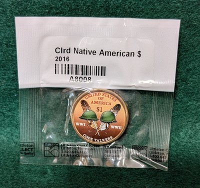 2016 Native American Dollar Littleton Colorized Code Talkers | eBay