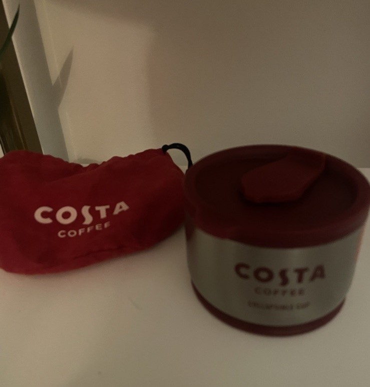 Costa Coffee Rare Collapsing Travel Mug / Cup | eBay UK