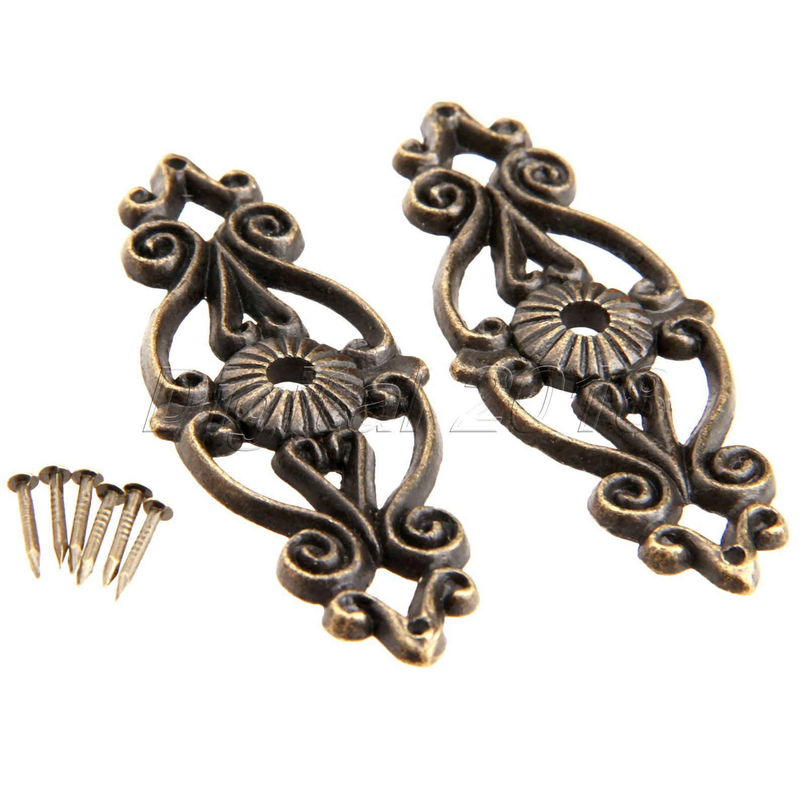 2/6/10Pcs Retro Decorative Metal Corner Bracket For Jewelry Gift Box ...