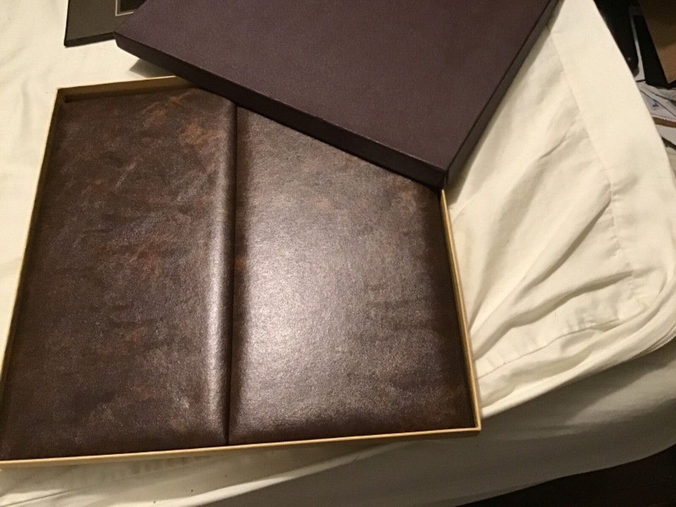 Folio "Art Leather" Album display folios Graduation Picture Gift new ...