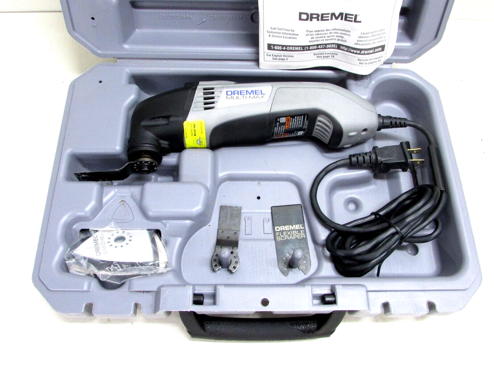 DREMEL Multi Max OSCILLATING TOOL, Model 6300 KIT COMES WITH CASE ...