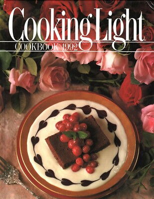Cooking Light Cookbook 1992 Hardcover 9780848710682| eBay
